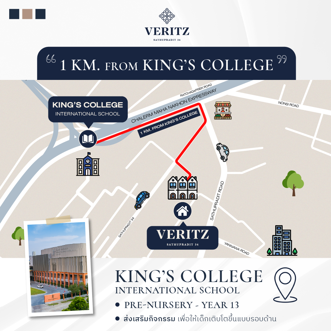 ‘VERITZ สาธุประดิษฐ์ 34’ ทาวน์โฮมหรู ใกล้โรงเรียนนานาชาติชั้นนำ – ASTIN ...